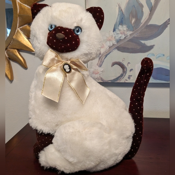 Applause | Toys | Applause Plush Siamese Cat Stuffed Animal Plush Blue ...